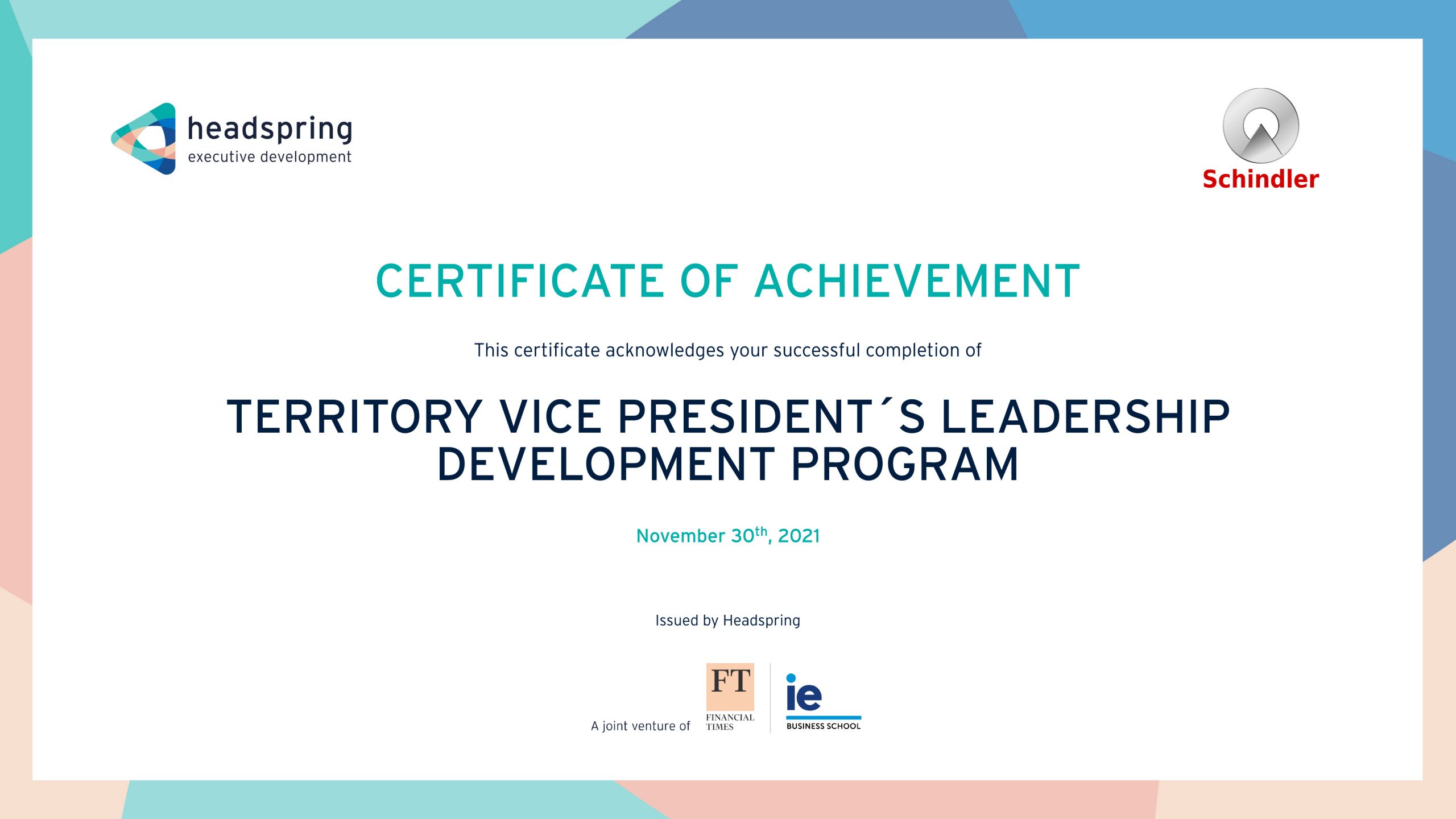 Philip Harty - Senior Vice President - Schindler Elevator Corporation ...